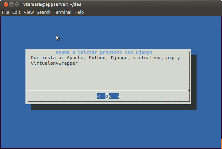 Plantilla para proyectos Django